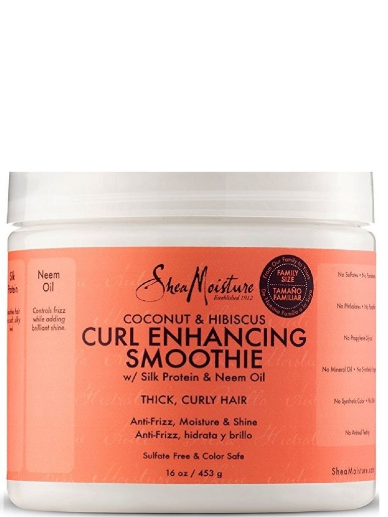 Sheamoisture COCONUT & HIBISCUS CURL ENHANCING SMOOTHIE - Hair Treats
